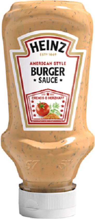 Heinz Feinkost Sauce Burger American Style - 8 x 220 ml bakje | bol