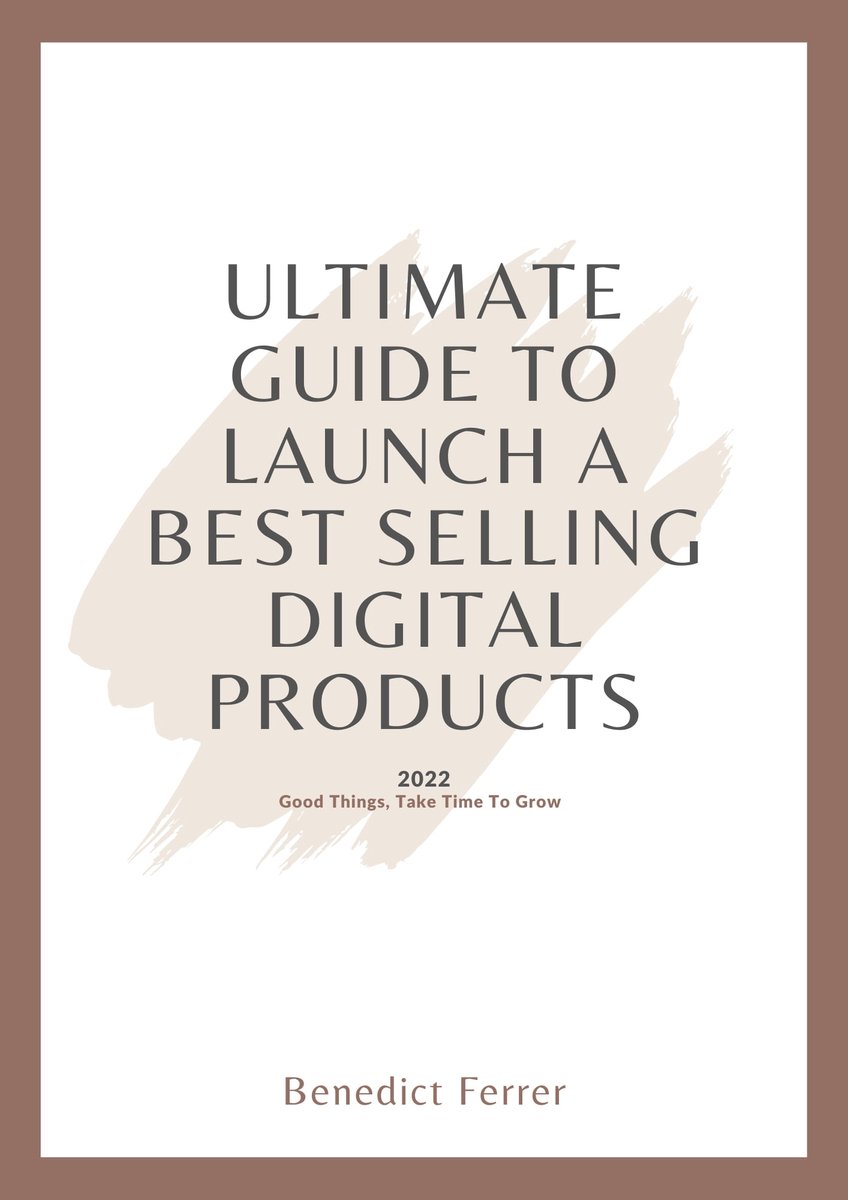 Ultimate Guide to Launch a Best Selling Digital Products (ebook ...