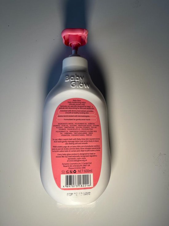 Lanoline Baby Glow- Amino Acid Lotion | bol