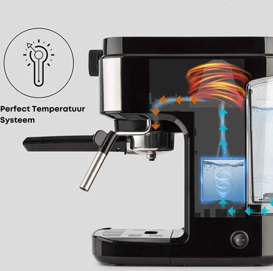 Nespresso koffiemachine | Koffiemachine met bonen | 19 bar | Aanpasbaar volume |... | bol.com