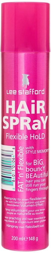 Lee Stafford - Plump up The Volume Flexible Hold Hair Spray - 200ml | bol