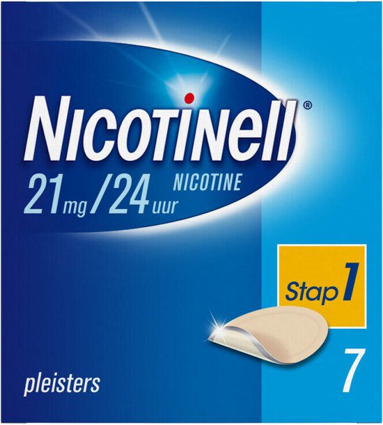 Nicotinell Nicotinepleisters 21mg - 1 x 7 stuks | bol