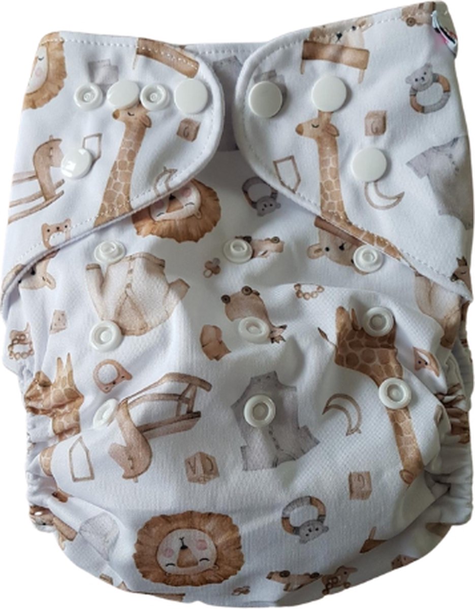 Wasbare luier Bababoe / Pocket luier Fleece - met bamboe inlegger/ My ...