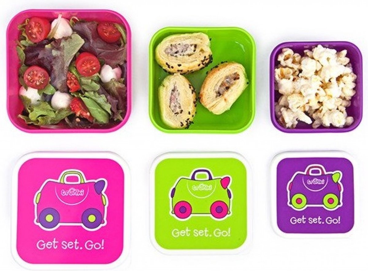 Trunki eat snacks doosje roze | bol.com