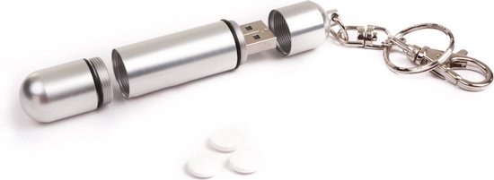 Medische 16Gb USB Stick met ruimte voor medicijnen | bol