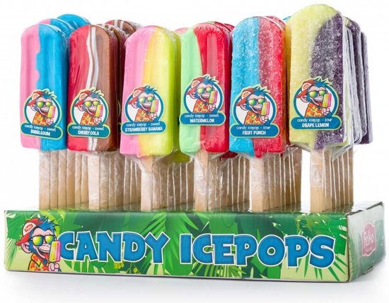 Lolly candy Ice Pops 58g -per 6 stuks- | bol.com