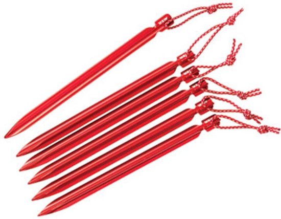 Msr Groundhog Stake Kit (6 st.) - Alu haringen - | bol