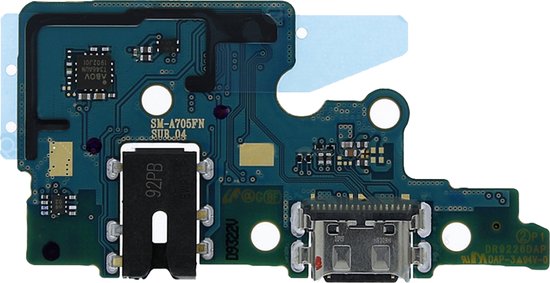 Geschikt voor Samsung Galaxy A70 USB-C ingang oplaadconnector met ...