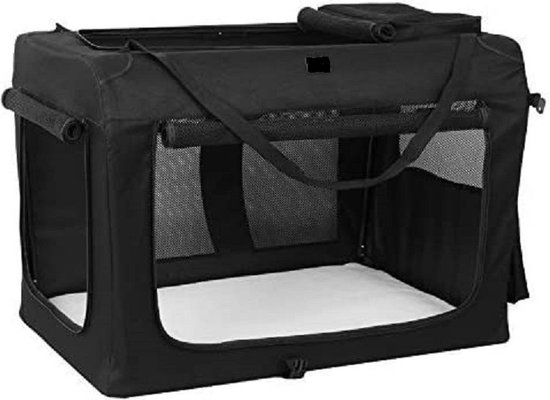 Topmast Nylon Bench - Softcrate - Stoffen Vouwbench - Zwart - 70 x 52 x ...