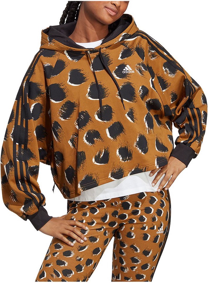 ADIDAS SPORTSWEAR Animal Capuchon Dames - Bronze Strata / Multicolor ...
