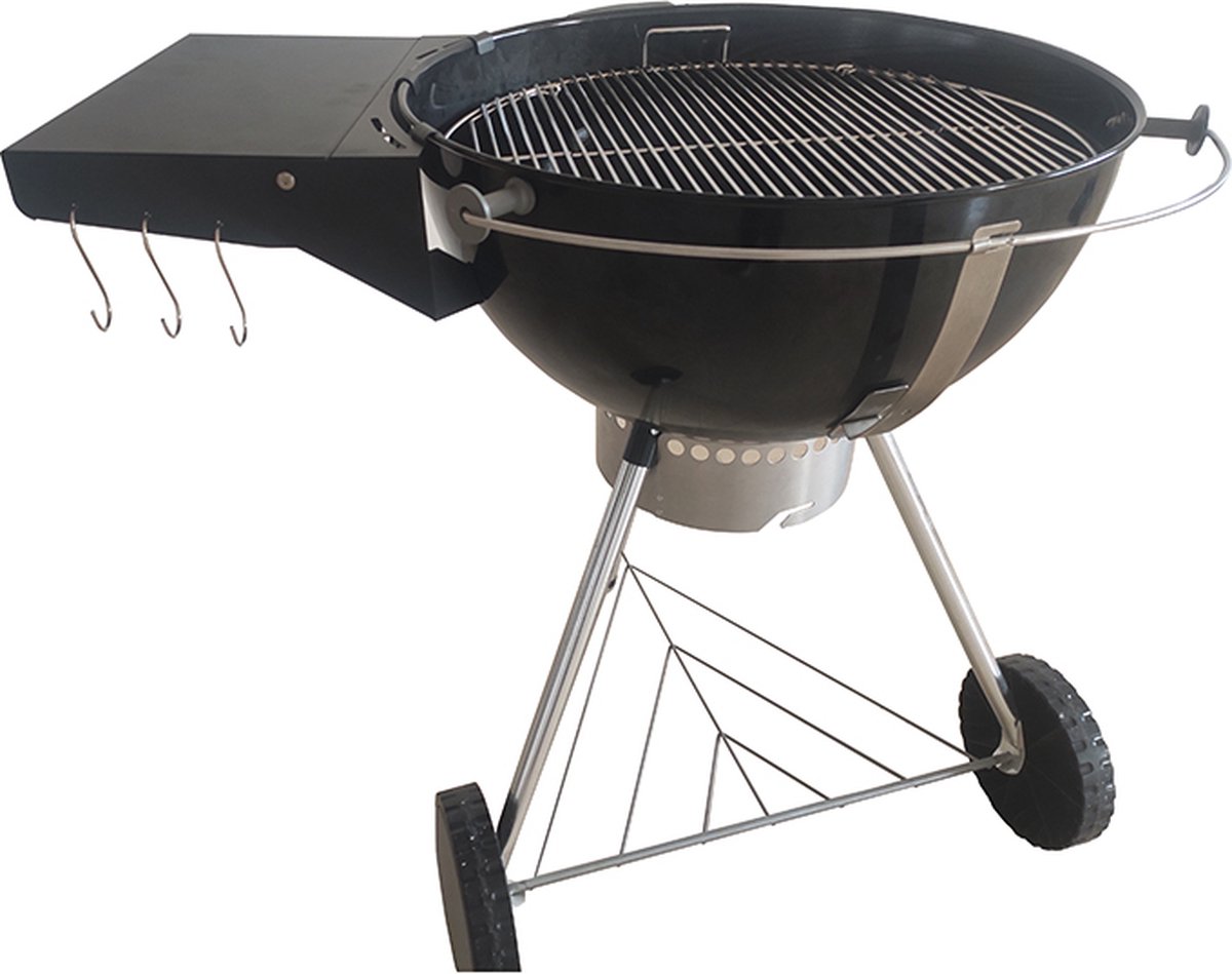 BBQNovation verwijderbare en opvouwbare zijtafel voor 57 CM Kogel BBQ's ...