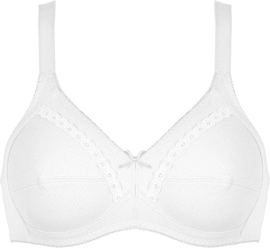 Naturana katoenen soft BH zonder beugels maat 100A wit | bol