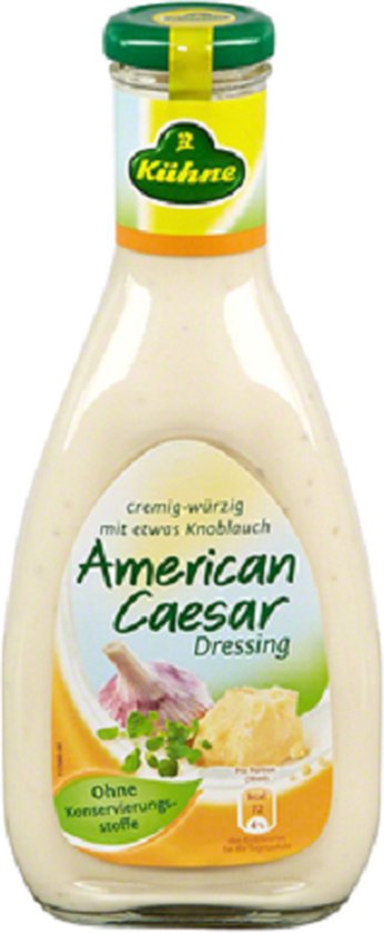 Kühne Dressing American Caesar 33% vet 7 x 500 ml flesjes | bol.com
