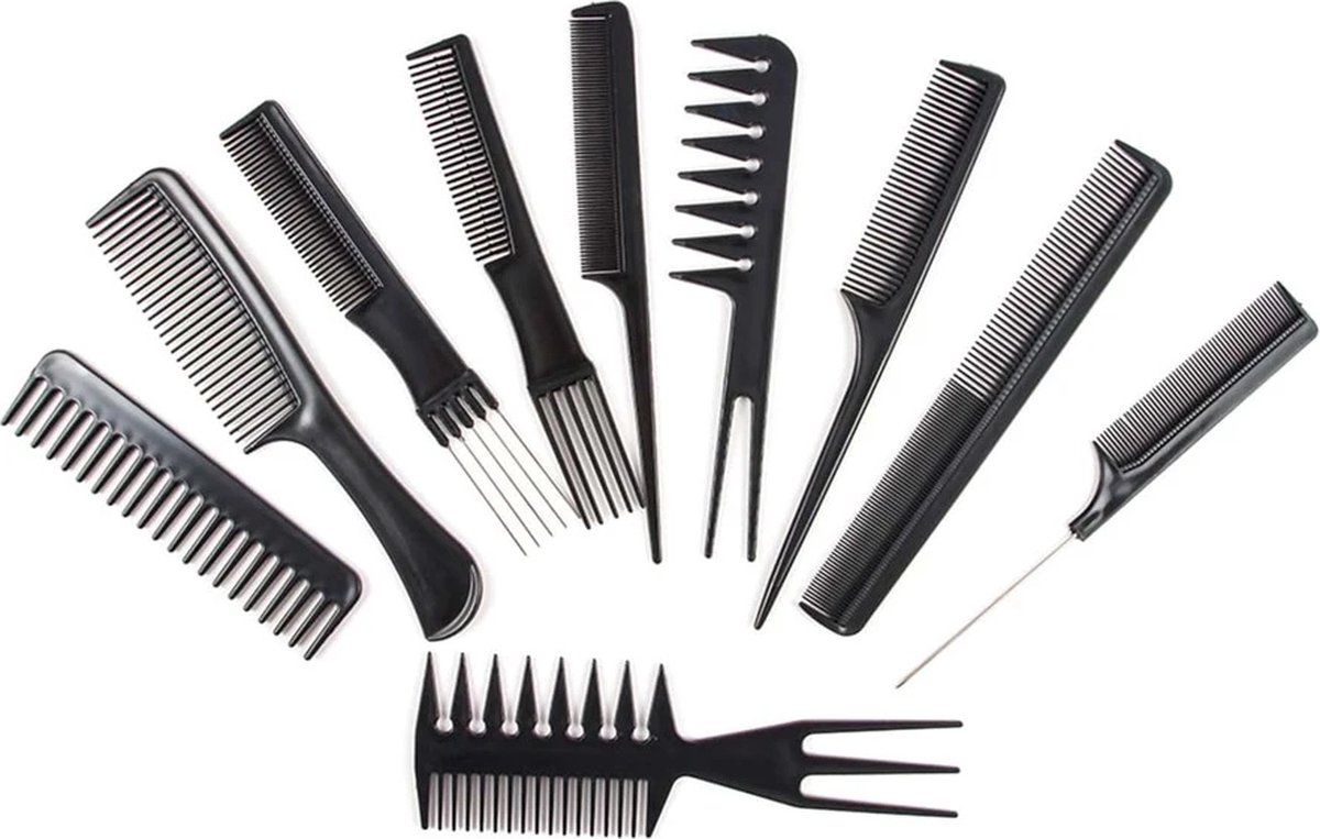 10st kamset - Kam - kammen set - kamset - voor alle haartypes - kappers ...