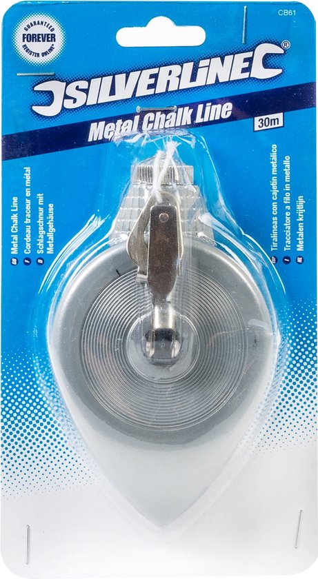 Silverline Metalen slaglijnmolen - 30 meter koord - lichtgewicht ...