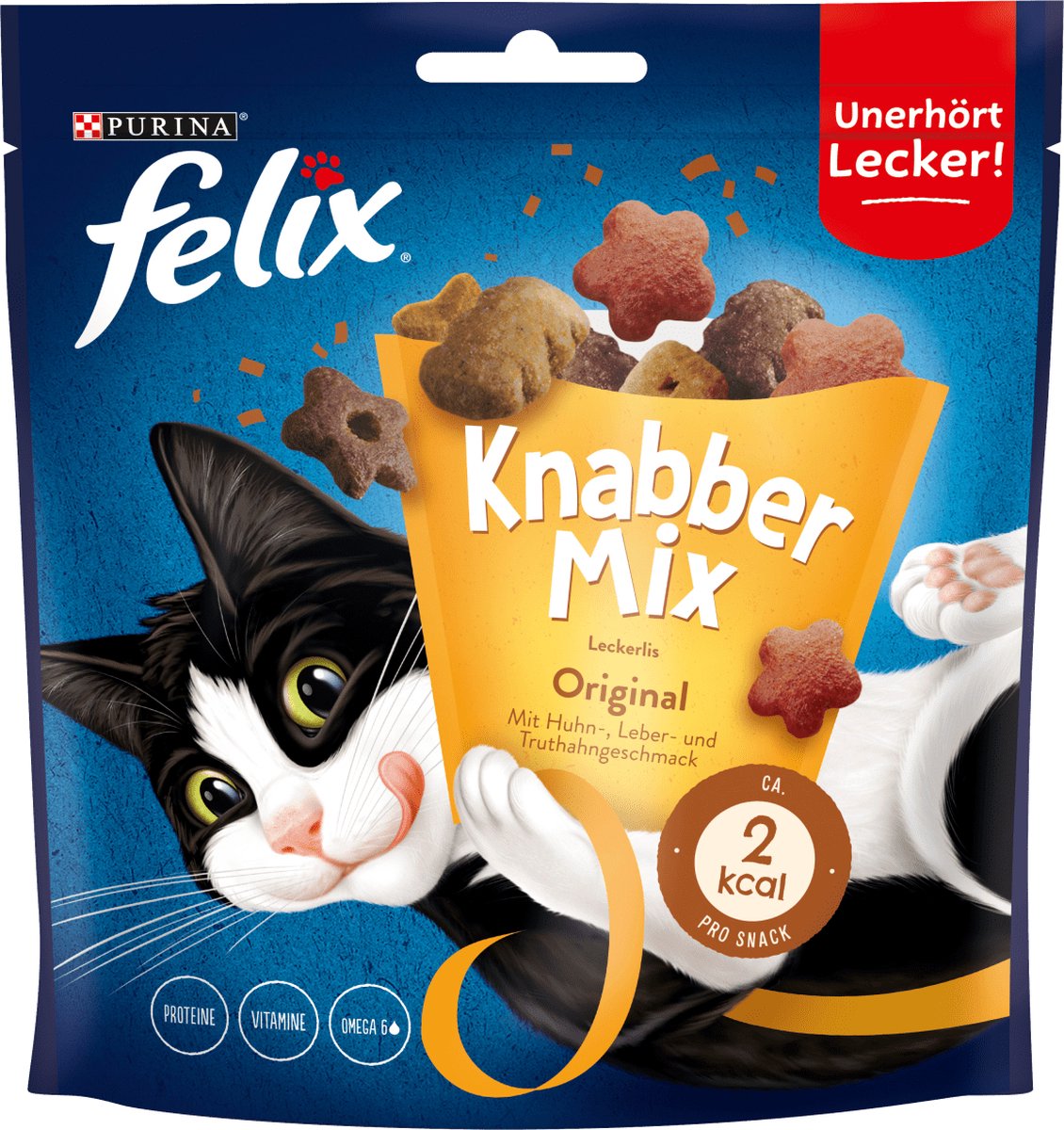 Felix Kattensnack Knabber Mix Party Mix Original - 120 g | bol