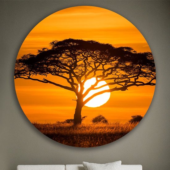African sunset rond | bol.com