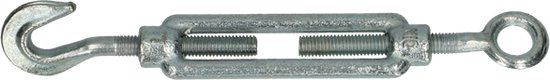 Spanwartel met haak en oog M6 | bol