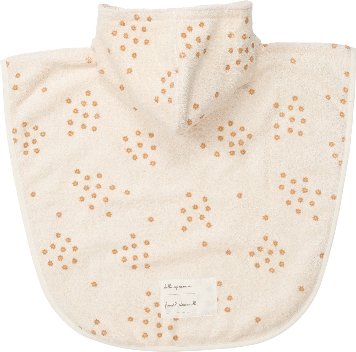 Koeka baby badponcho Flower Crown - 86/92 - biologisch katoen ...