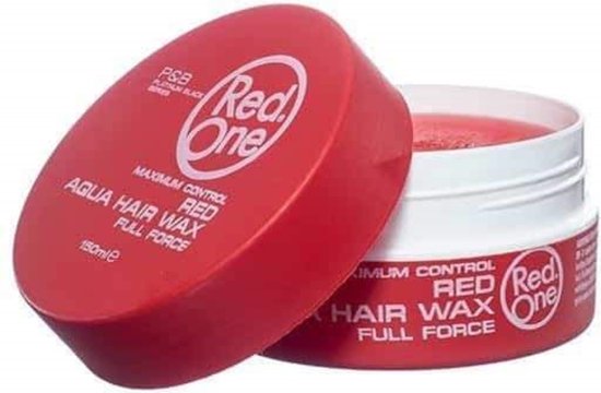 2xRed One Haar Styling Wax - 150 ml. - Rood - Cobra Aqua | bol.com