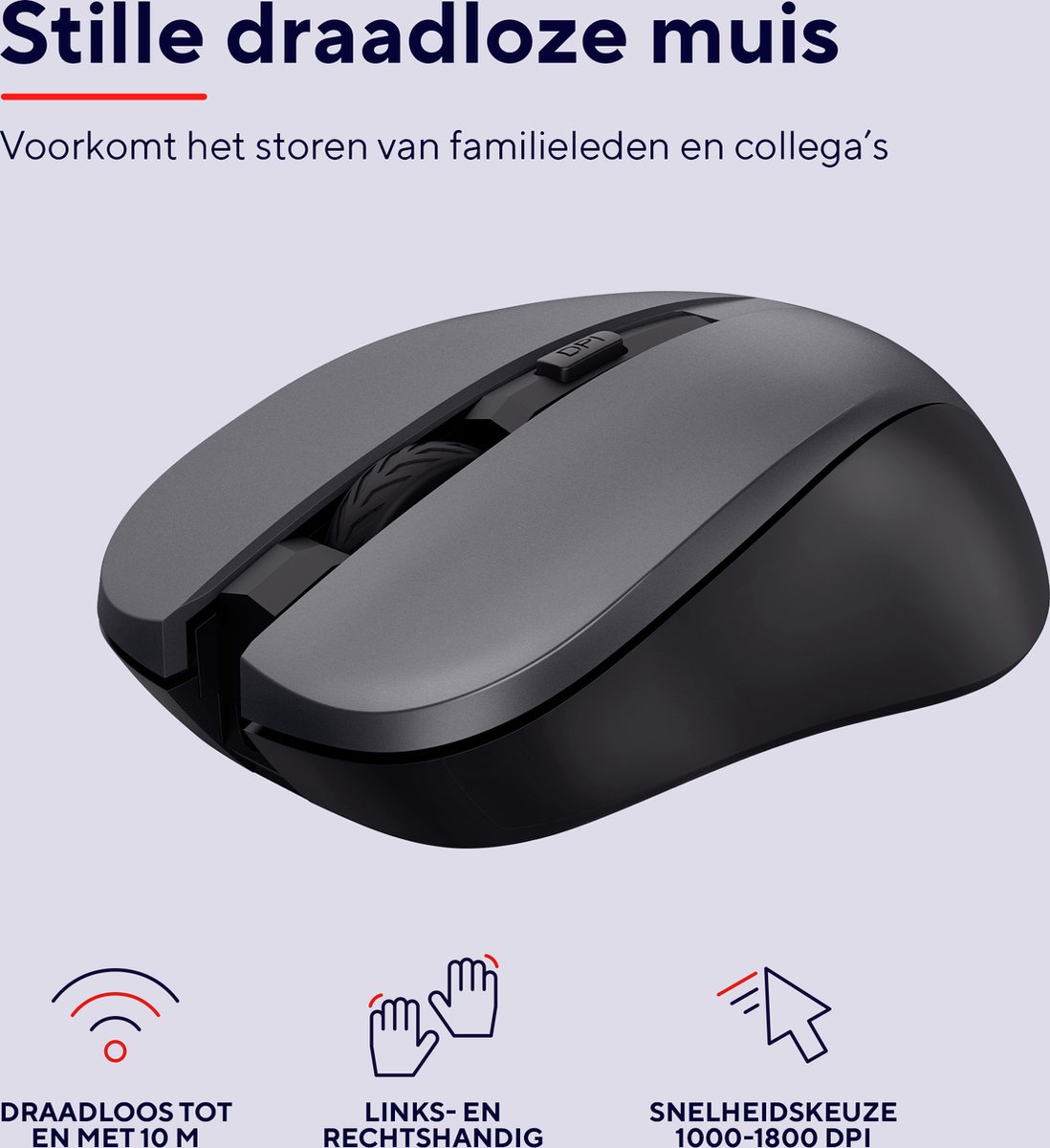 Trust Trezo Comfort - Draadloos Toetsenbord en Muis - Stil - AZERTY BE - Zwart | bol