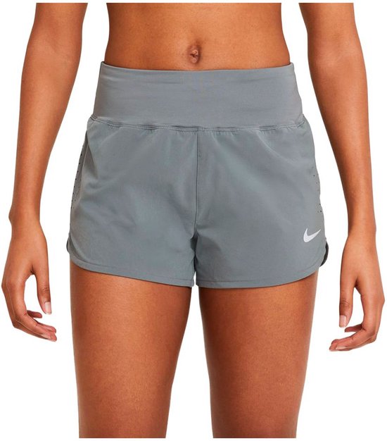NIKE Eclipse Korte Broeken Vrouwen Grijs - Maat S | bol.com
