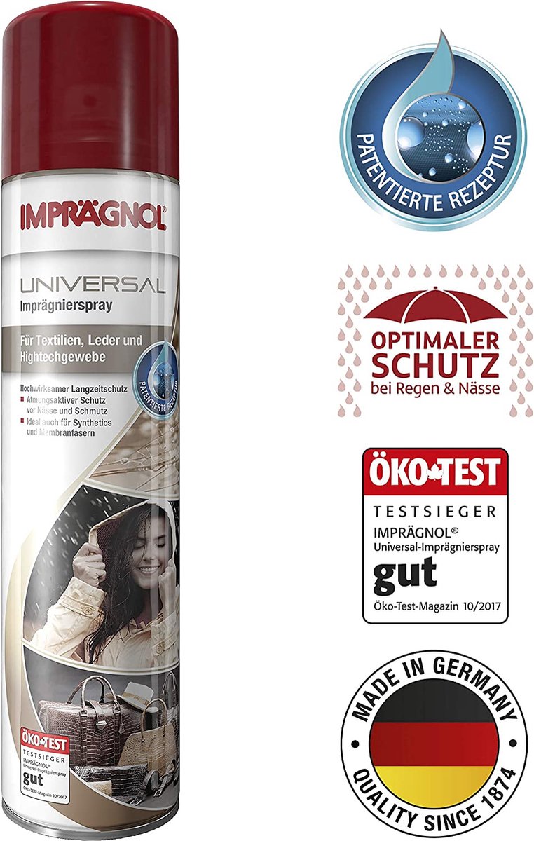 Imprägnol Universele impregneerspray, 400 ml: bescherming tegen ...