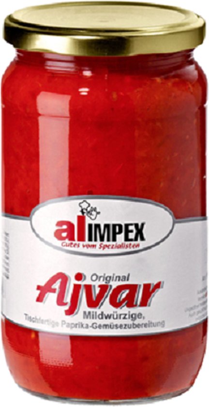 Alimpex Ajvar Mild - 12 x 720 ml doos | bol