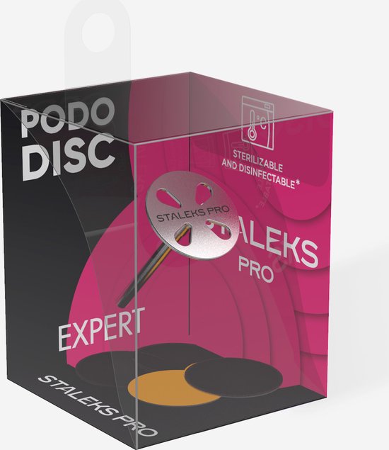 Staleks Pro Pedicure / PODO disc + disposable files - Small | 180 grit ...