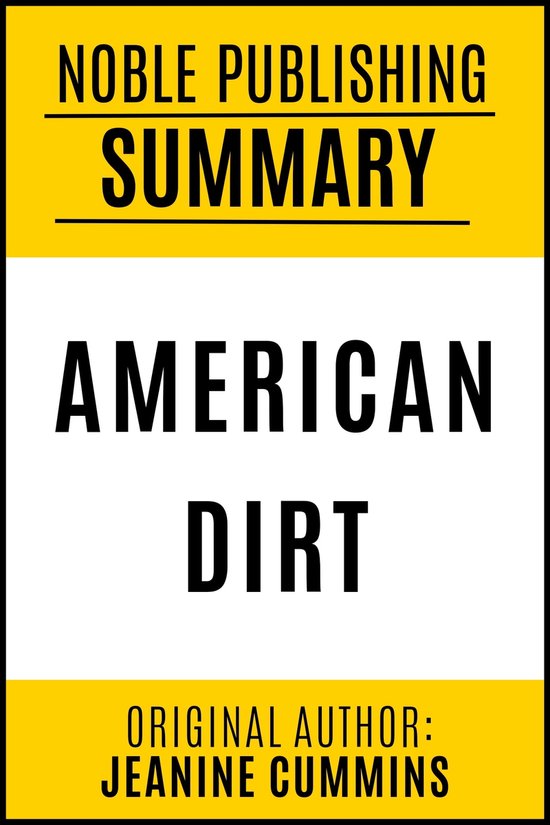 AMERICAN DIRT BY JEANINE CUMMINS { NOBLE PUBLISHING } (ebook), Noble ...