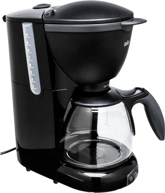 Koffiezetapparaat - Filterkoffie - 10 Kopjes - 1.25L - 1200W - Zwart ...
