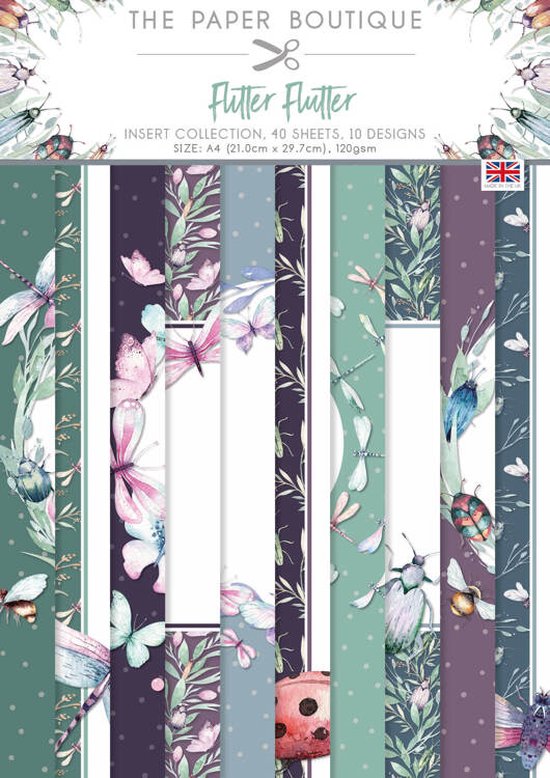 The Paper Boutique Flitter Flutter Insert Collection | bol