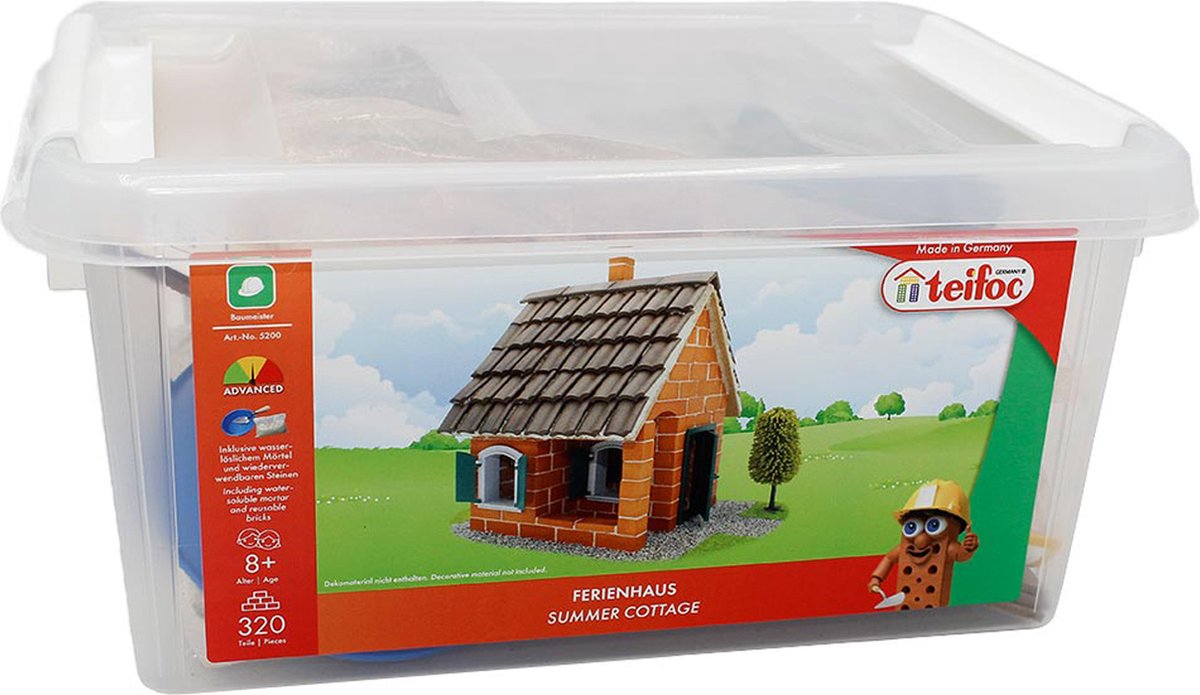 Teifoc Metsel je Eigen Vakantiehuis - Hobbypakket - Cement is ...