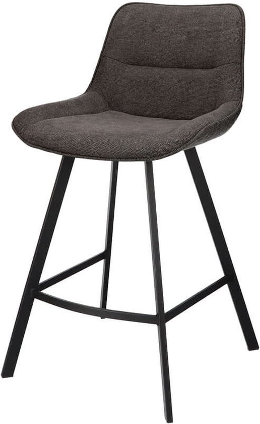 Haluta Barkruk Dennis – Antraciet (zithoogte 65cm) | bol.com