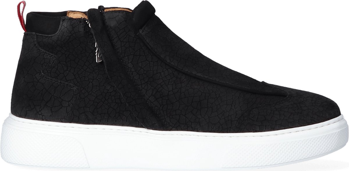 Jan Jansen Banderas Heren Sneakers Nubuck Cleft Black | Zwart | Maat 43 ...