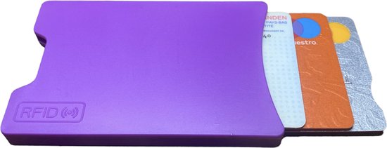 Bijoux by Ive - Kunststoffen kaarthouder (RFID) - voor 3 bankpassen ...