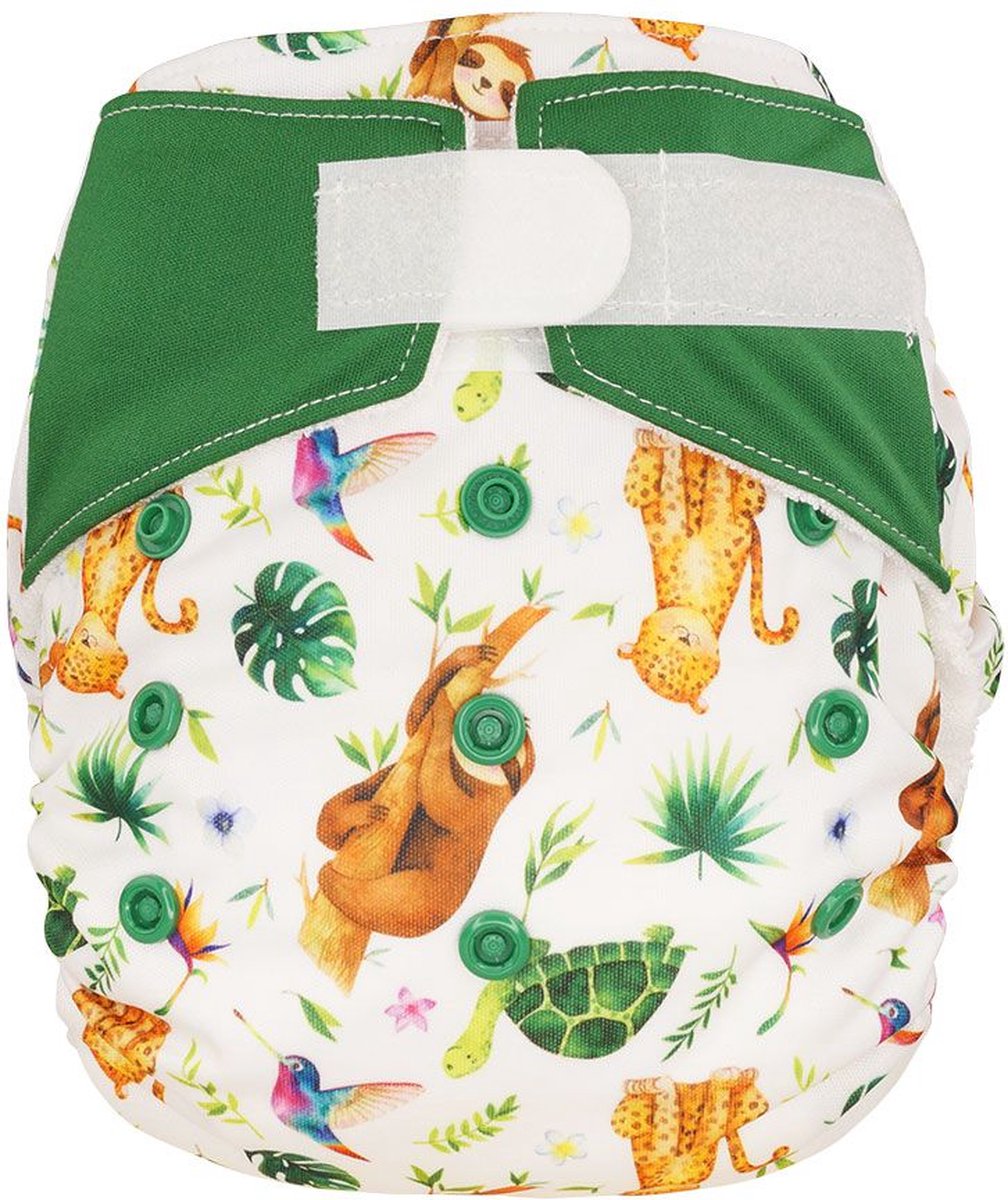 All in one wasbare luier - alles in één luier - Blümchen - Luiaard ...