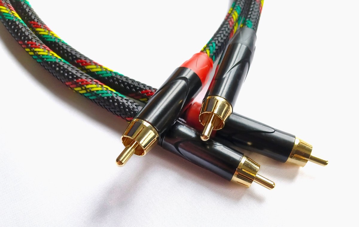 Audiophile Squad REGGAE - 1m Lang Cinch Kabel - High End RCA Audio ...