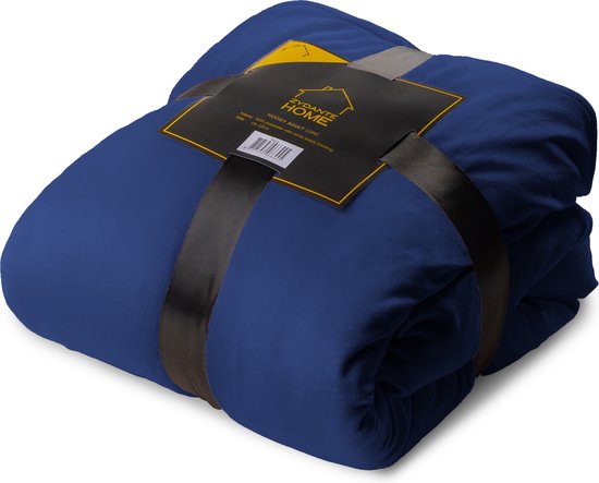 Zydante Home® - Hoody Long- Flanel - Navy | bol
