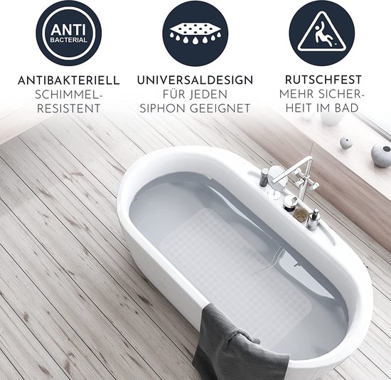Badmat met Zuignappen – Antislipmat - Mat voor Bad of Douche | bol
