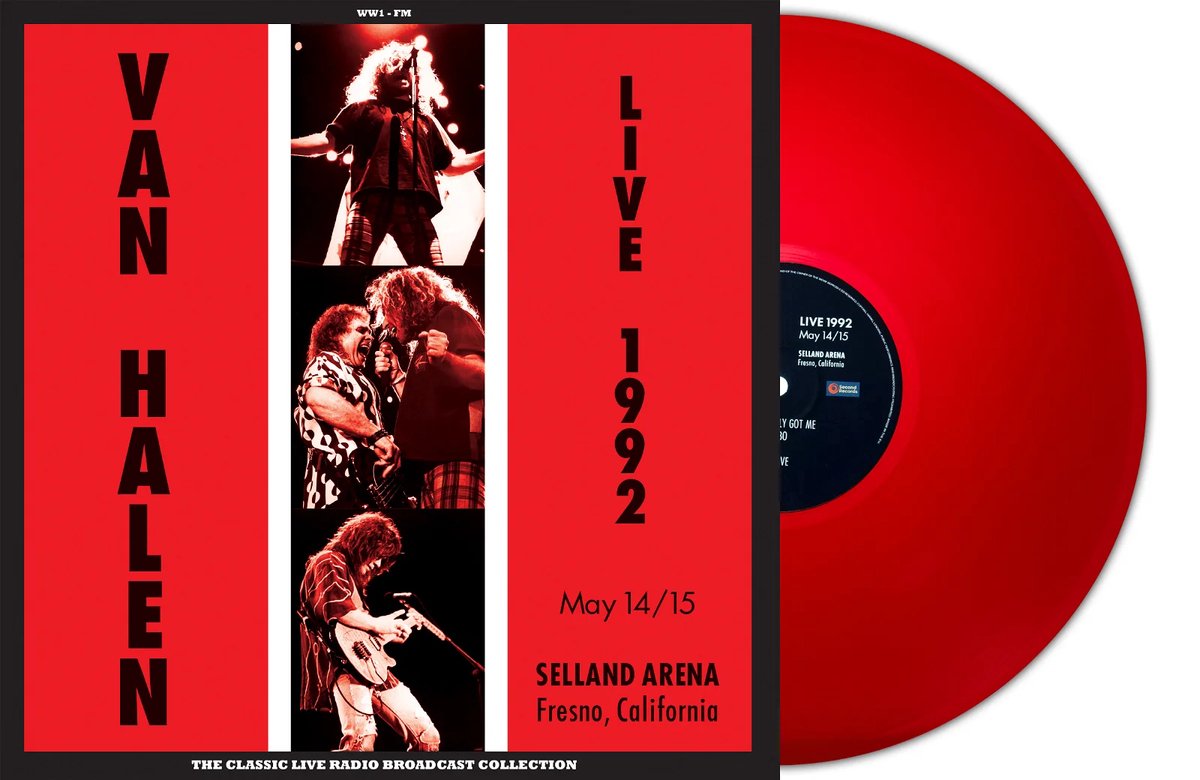 Live at the Selland Arena, Fresno CA, May 14-15 1992, Van Halen ...