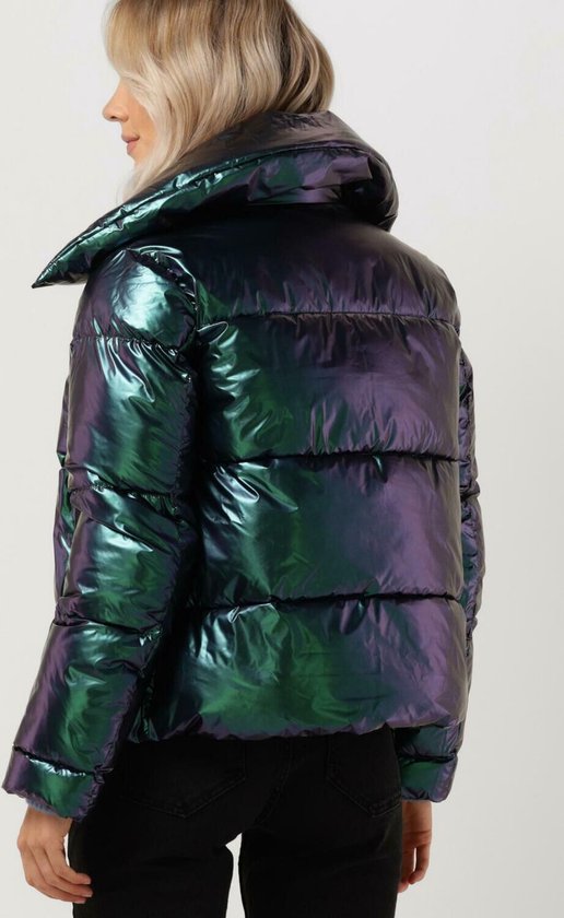 Canadian Reclyled Shiny Glow Jassen Dames - Winterjas - Metallic - Maat ...