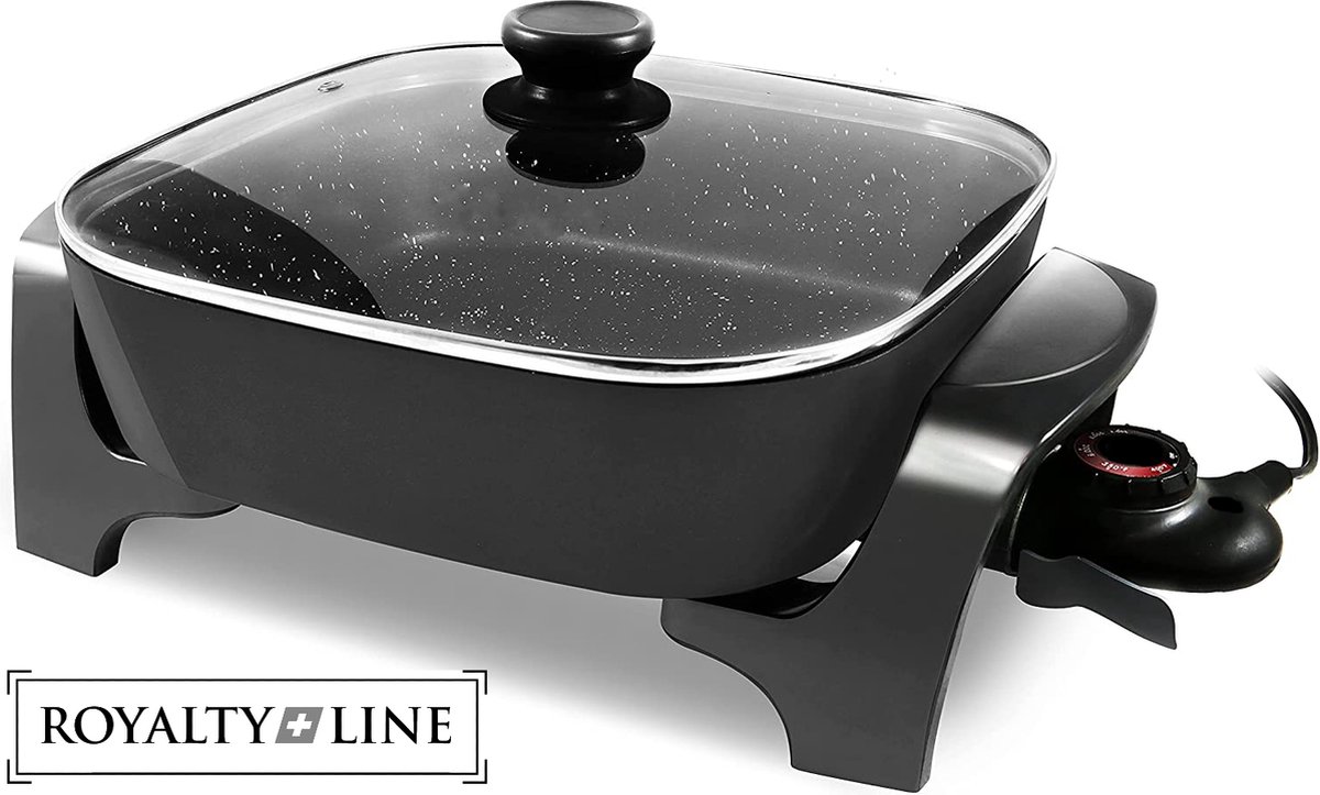Royalty Line Elektrische Hapjespan XXL - Elektrische Pan - 1500W ...