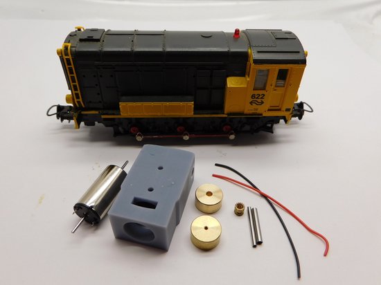 micromotor HR011F motor ombouwset voor Roco NS 500 / 600, Hippel (Oude ...