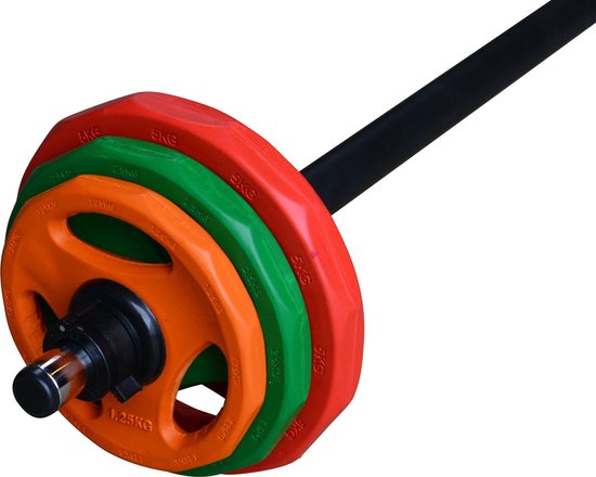 RS Sports Aerobic pumpset PRO l 130 cm l 20 KG | bol