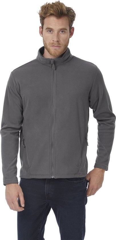 Fleecevest 'Coolstar Men Fleece Full Zip' Maat S Zwart | bol