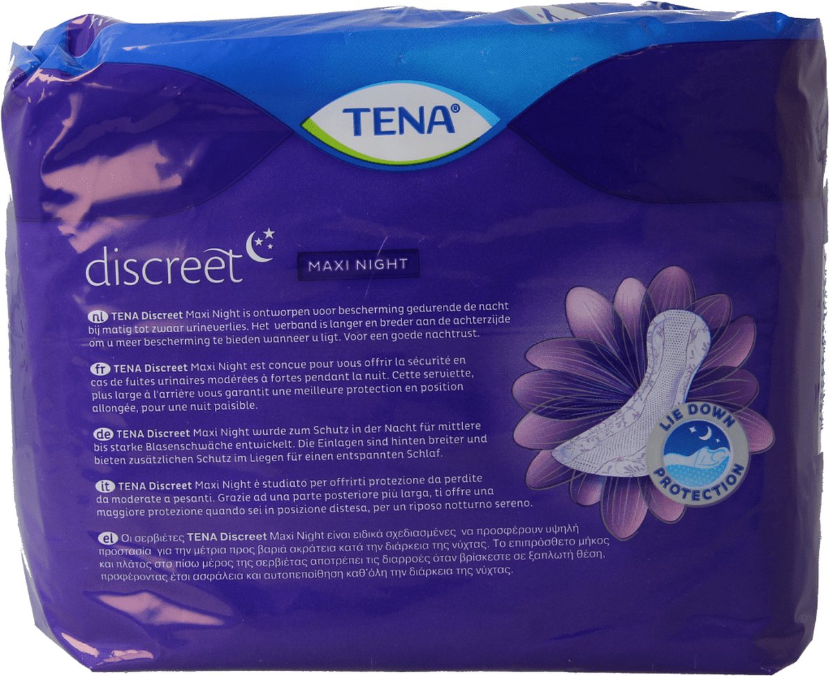 Tena inlegkruisjes Lady Maxi Night 6 stuks | bol.com