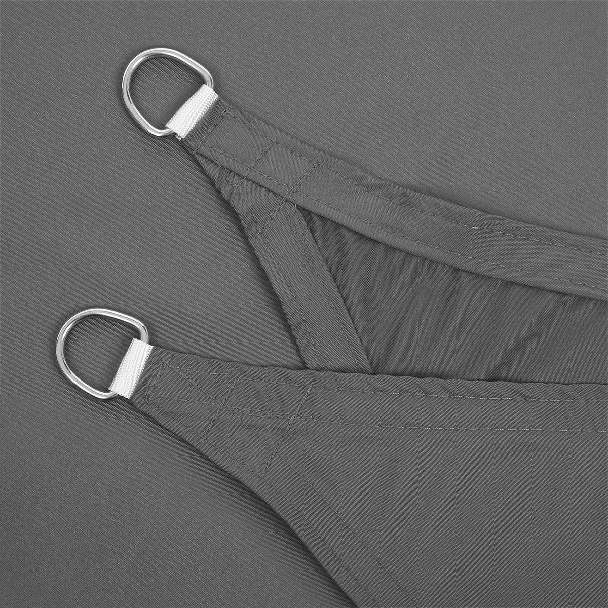 Luifel - Zonnezeil - Doek tegen de zon - Grijs - 3 x 5 m | bol.com