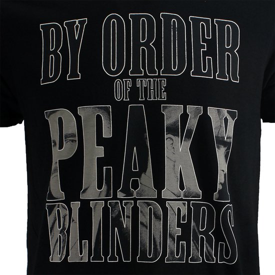 By Order Of The Peaky Blinders T-Shirt Zwart - Officiële Merchandise ...