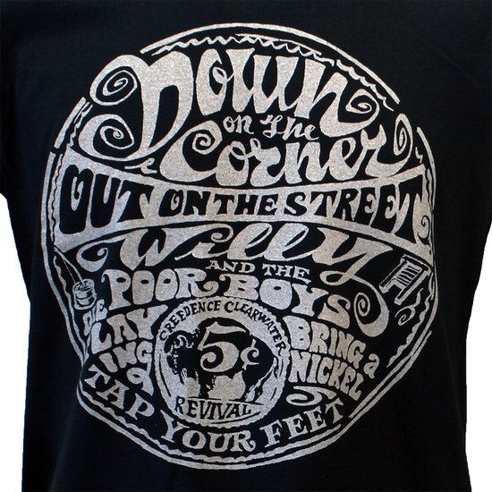 Creedence Clearwater Revival Band T-Shirt - Officiële Merchandise - XL ...